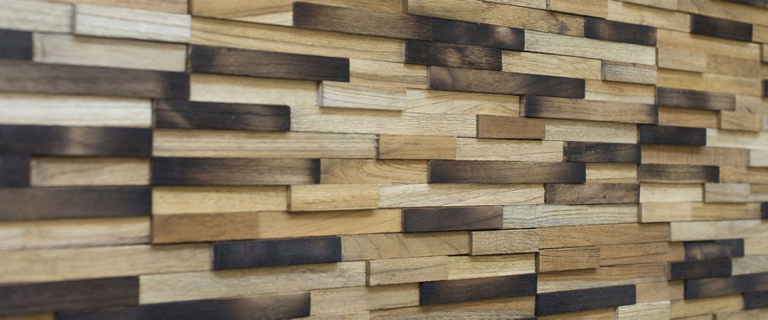 Teak Cladding Natural Burned Detail 1 - Wood Cladding