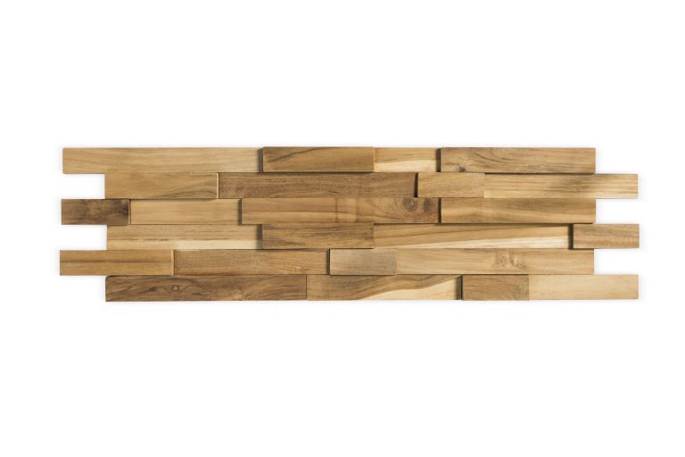 Teak Cladding Large - Wood Cladding